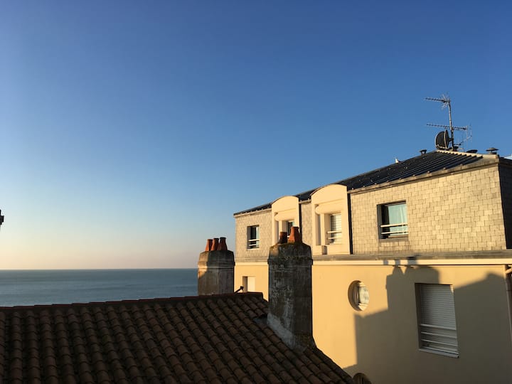 Appartement Et Vue Mer/ Parking Extérieur Sécurisé - Olonne-sur-Mer