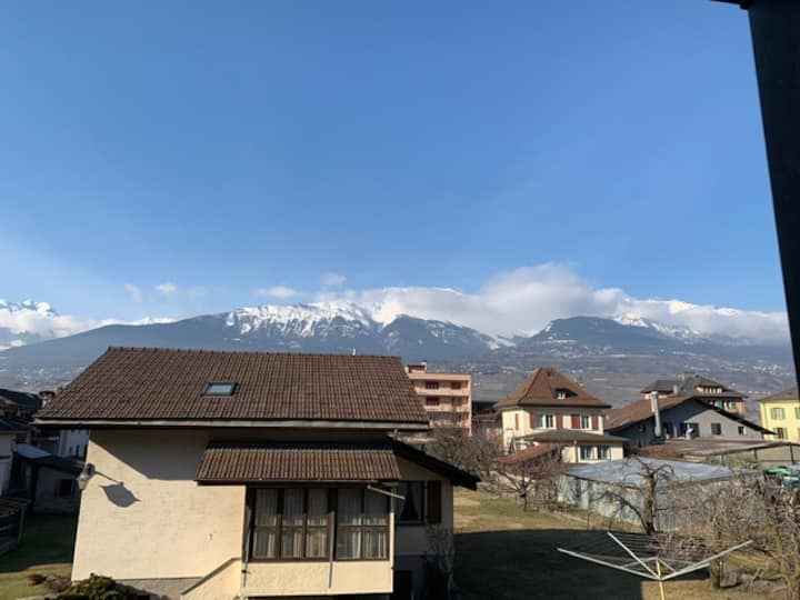 2 Pièces Joli "Rue De La Manufacture 13" à Bramois - Sion