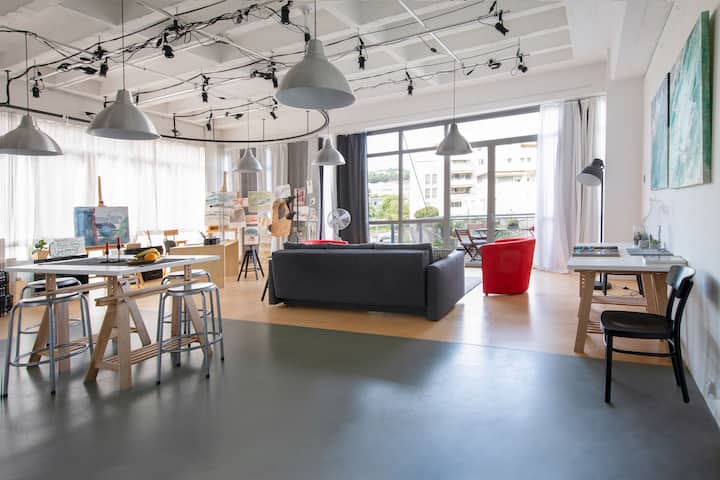 Loft D'artiste à Lausanne - ローザンヌ