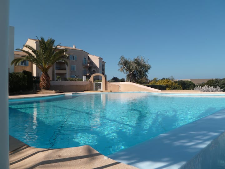 T2 L'ile Rousse Avec Piscine Dans Résidence - Plage de l'Ile Rousse