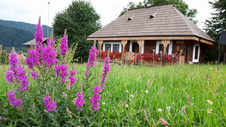 La Roata Pension - 5 Authentic Bucovina Cottages - Gura Humorului