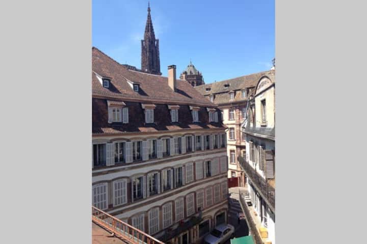 Grand Appartement Pour "Tribus" Proche Cathédrale - Estrasburgo