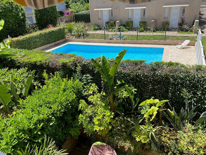 3 Pièces Cap D’antibes, Grande Terrasse Et Piscine - Antibes