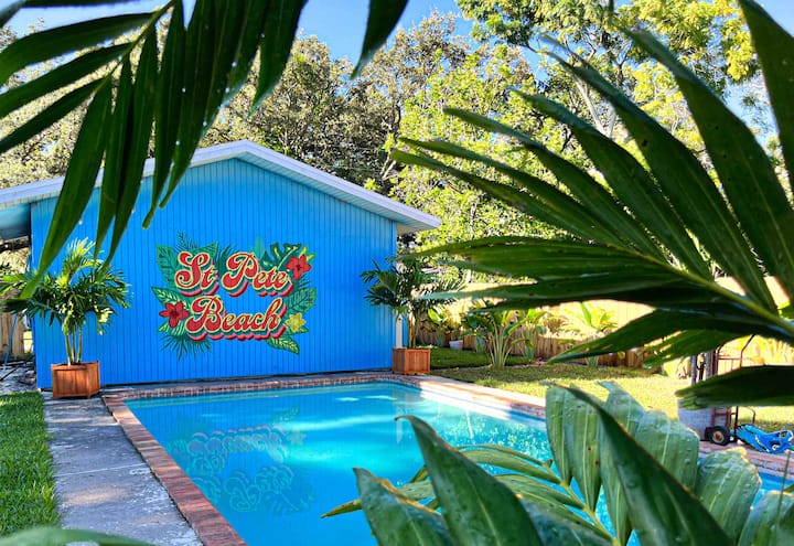 Paradise Found: Your Private Pool Oasis In St Pete - St. Petersburg, FL