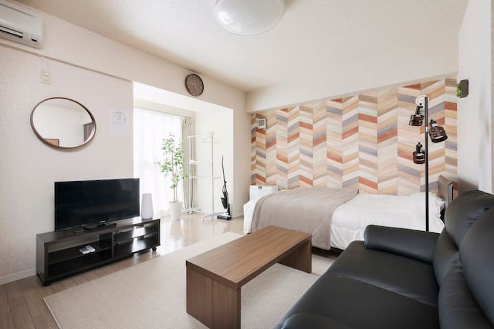 P1003/sapporo/near Susukino Sta/hotellike/freewifi - Sapporo