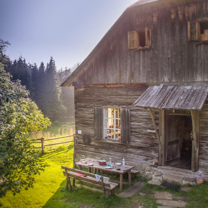 Unplugged Alpine Hut Secluded Location 1200m - Österreich
