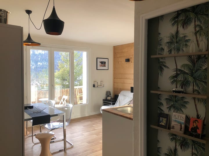 Studio Coin Montagne Vue Panoramique Sud - Briançon