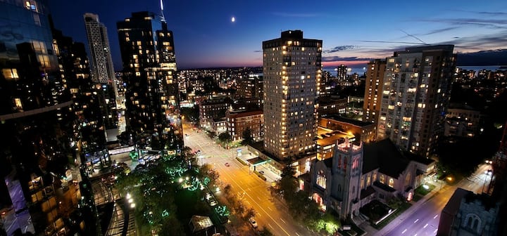 Modern 2 Bd-3 Beds City, Ocean, Mountain Views, Ac - Vancouver