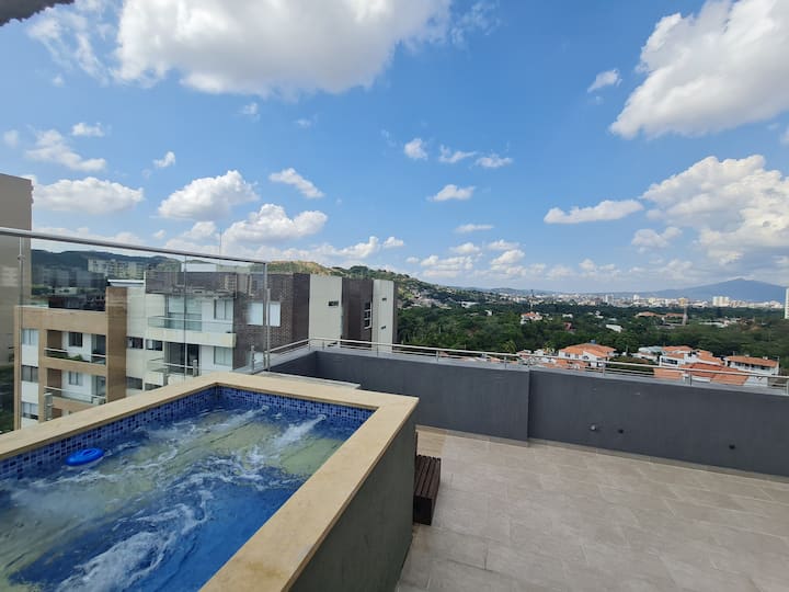 Apartamento Con Terraza Privada Y Jacuzzi - Cúcuta