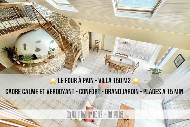 Le Four à Pain - Villa 150 M2 - 3 Chambres - Quimper