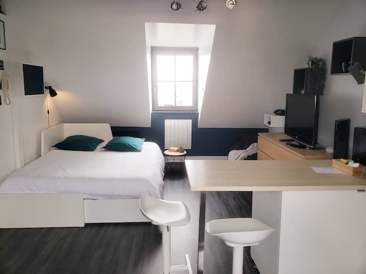 Studio Lumineux Quartier Historique à Blois. - Sologne