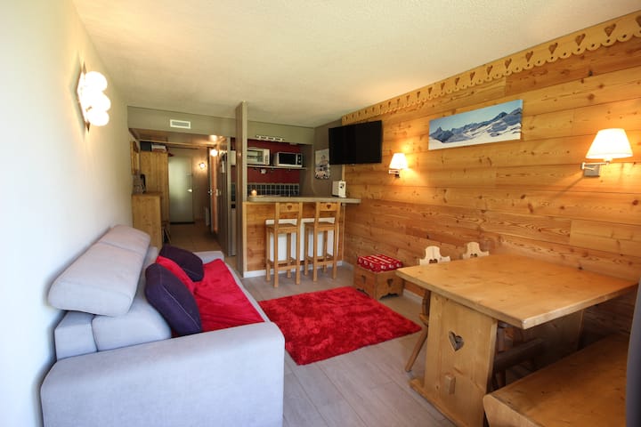 Arcs 1800 - 5 Pers - Au Coeur De La Station - Arc 2000