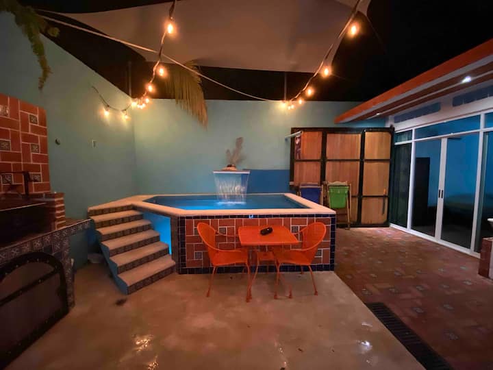 Cosy House With Private Pool And Charcoal Grill - Puerto Morelos