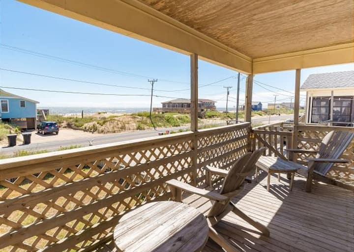 Saltaire 14: 4br Pvt Beach Access Ocean View Pool! - Kitty Hawk, NC