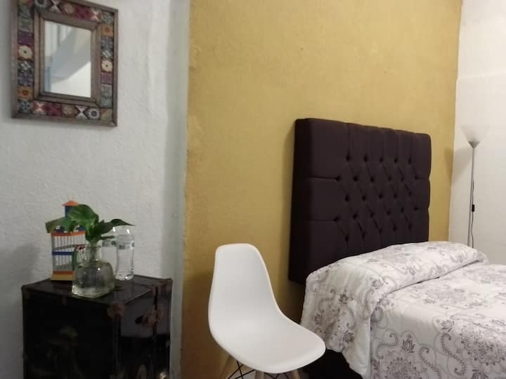 Habitación Ocre En Casa San Sebastian Planta Baja - Guanajuato