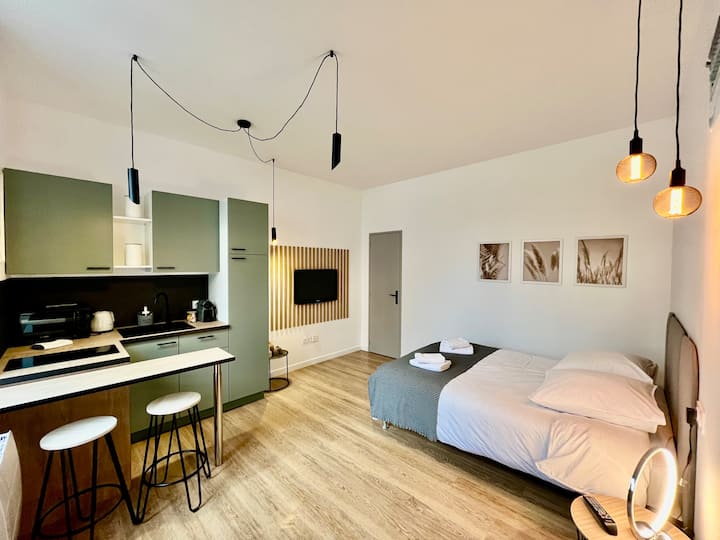 Studio Moderne/rue Encombe Vineuse- Dabnb - Limoges