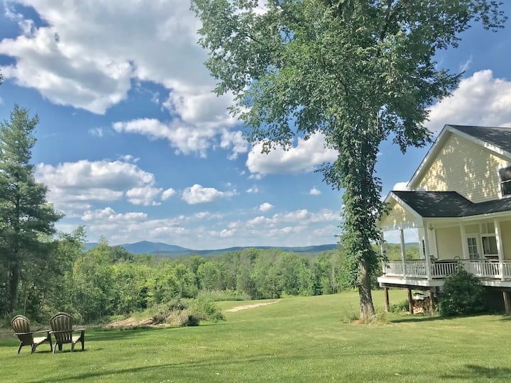 13-acre Private Mountain View Country Home - Kerhonkson, NY