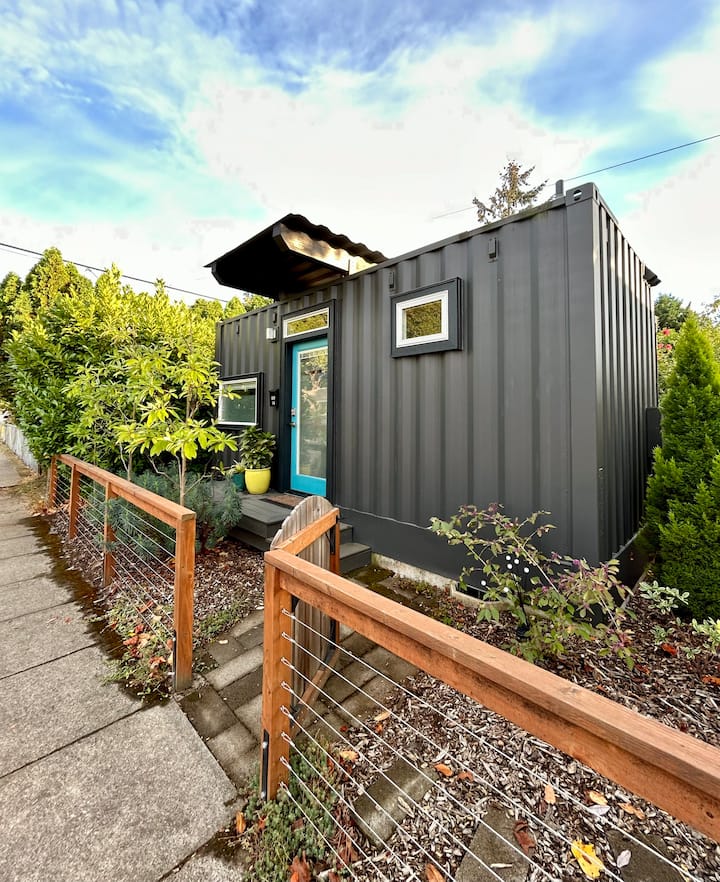 Shipping Container Tiny House With Private Patio - Portland, OR