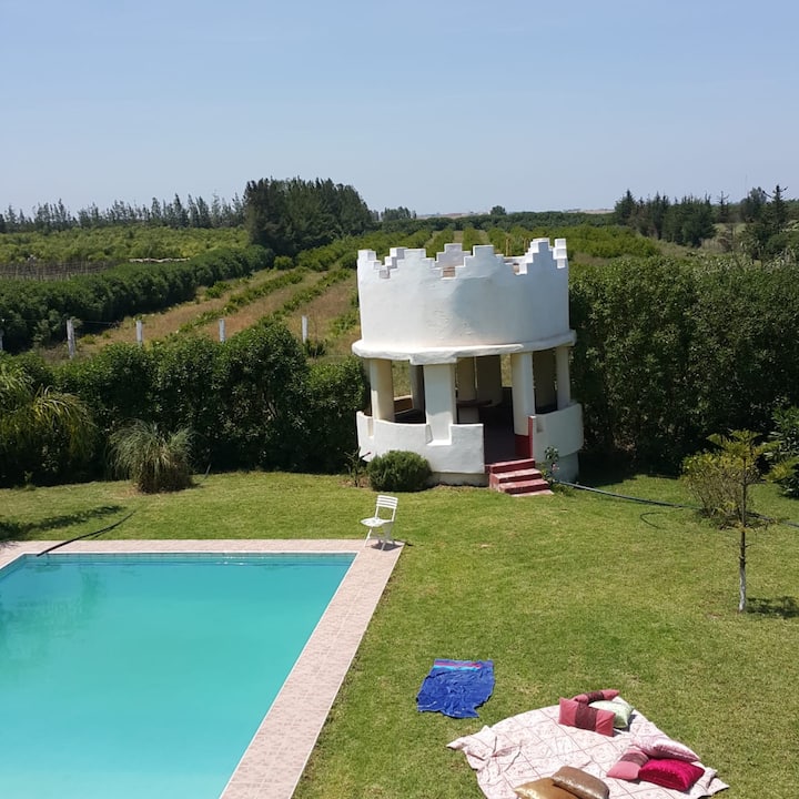 Maison Familiale à La Campagne - 30 Min Plages - Benslimane