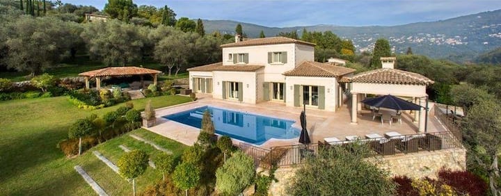 Villa De Luxe Dans Oliveraie Côte D'azur, Valbonne - Grasse