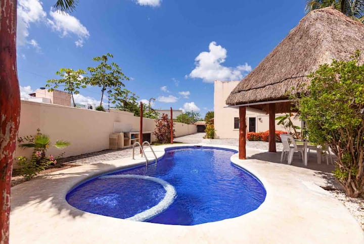 Big Comfty House Cancun Up To 10 Ppl - Cancún