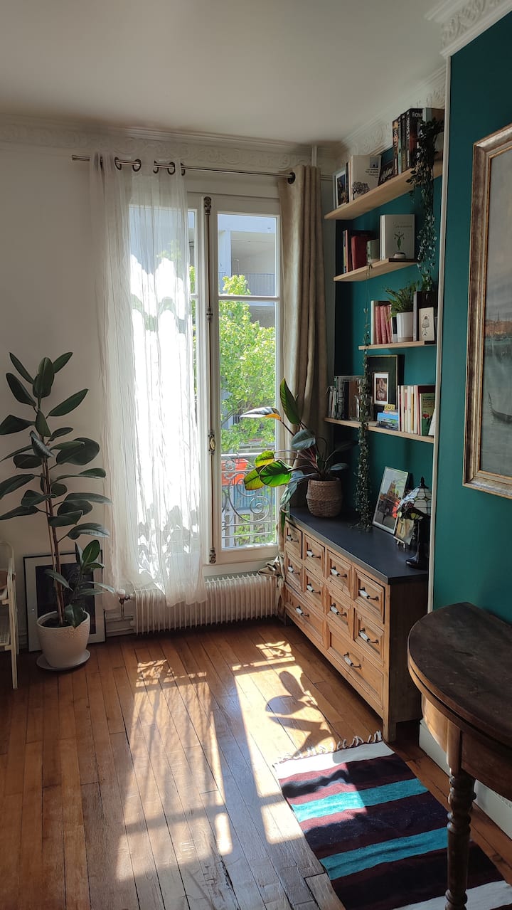 Bohemian Appartment In "Jourdain Village" - Parigi