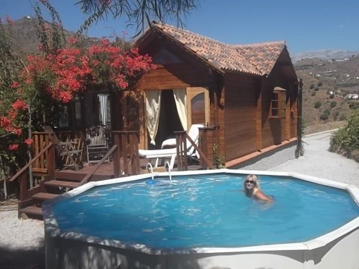 Wooden Mountain Cabin , Andalucia, Sleeps 6 - Torre del Mar
