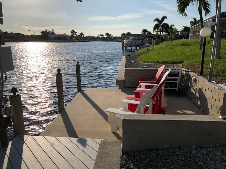 Gulf Access/dockside Sunsets/all Day Sun - Cape Coral, FL
