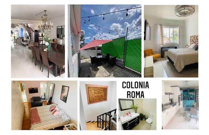 Casa Para 15 Colonia Roma - Morelos