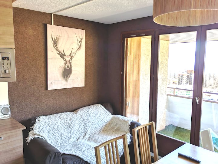 Escapade Familiale – Duplex Vue & Pistes à Pied - Valberg