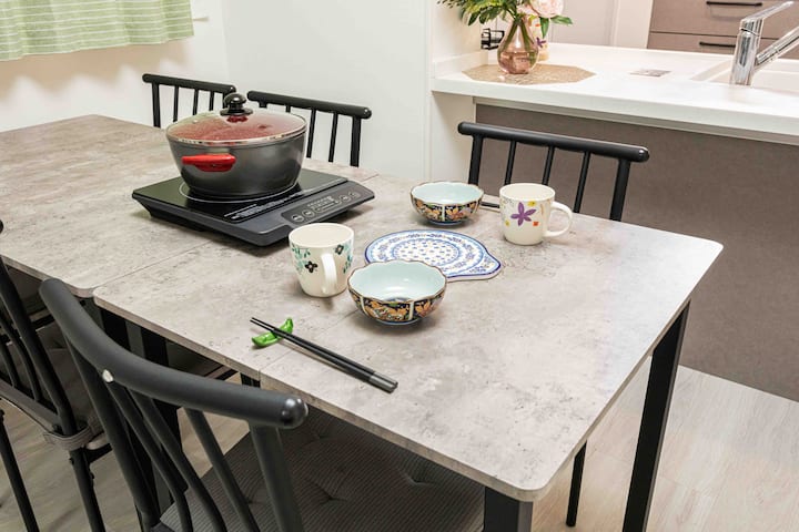 全新一户建鹤桥站3分/可住10人/直达関西空港、環球影城usj、難波、黒門市場、梅田、奈良、神戸 - Osaka