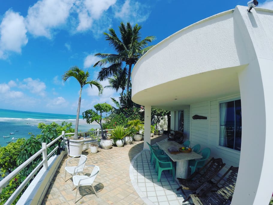 Casa Beira Mar Pipa Praia- Linda vista panoramica - Casas para Alugar ...