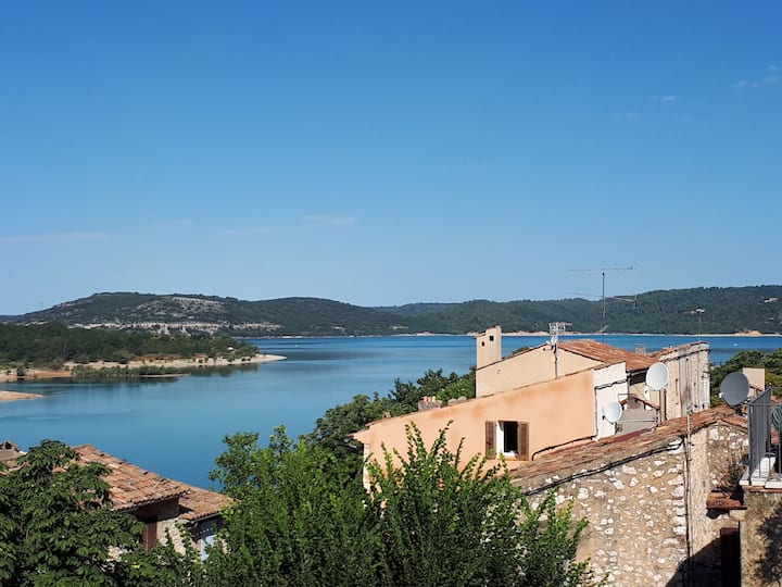 Bauduen Maison Terrasse Vue Sur Le Lac Classé 1* - Bauduen