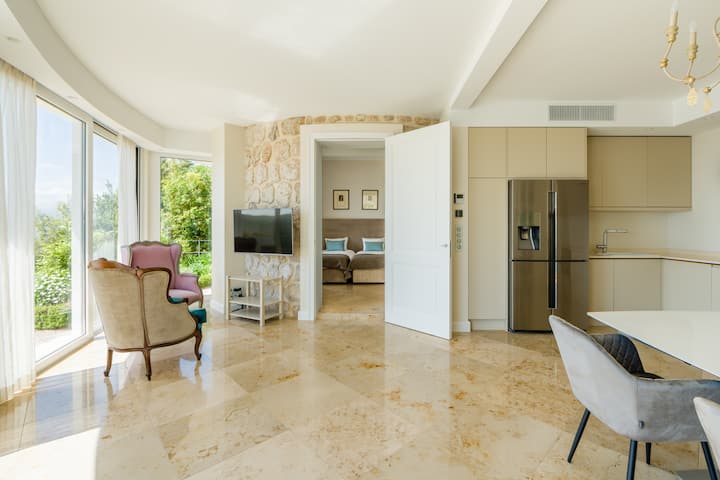 Sea View, Terrace, Infinity Pool And Exotic Garden - Nizza