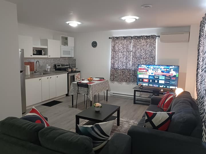 Bryana Suite - Comfy 1-bedroom - Halifax