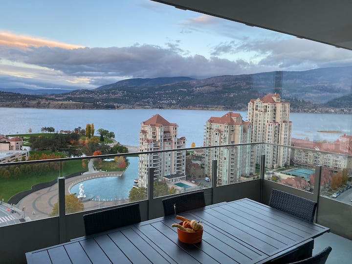 Luxury Condo, Spectacular Lake/mountain/city Views - Kelowna