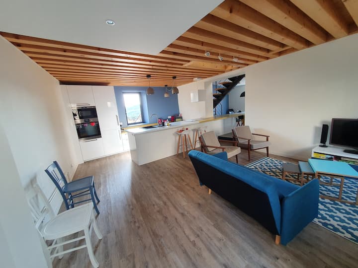Maison De Bourg Design Au Coeur De L'auvergne - Saint-Saturnin