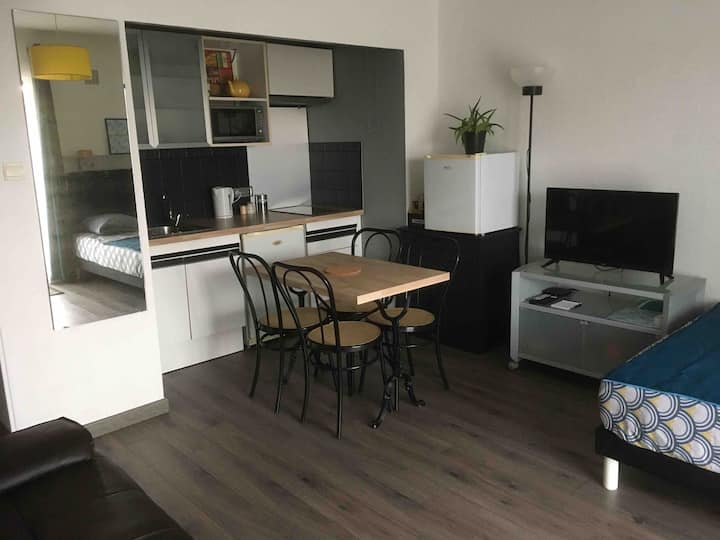 Joli Studio Proche Plage Et Commodités - Six-Fours-les-Plages