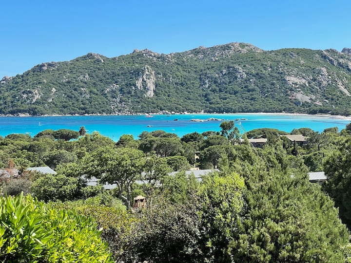 T2 Neuf Vue Mer à Deux Pas De La Plage  2/4 Pers. - Santa Giulia