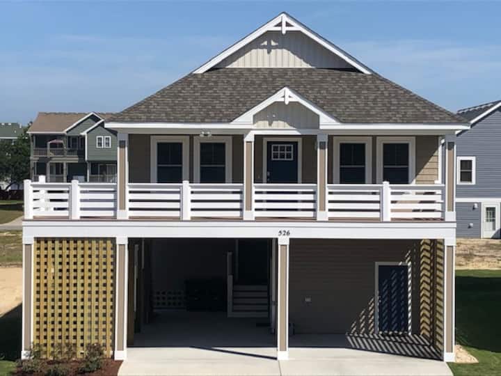 Sandpiper - New 2020 Home 1br/ 1ba Soundside! - Kill Devil Hills, NC