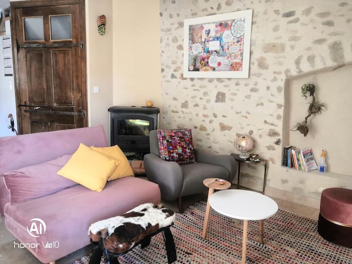Maison De Caractère Dans Le Cœur Du Village - Aniane