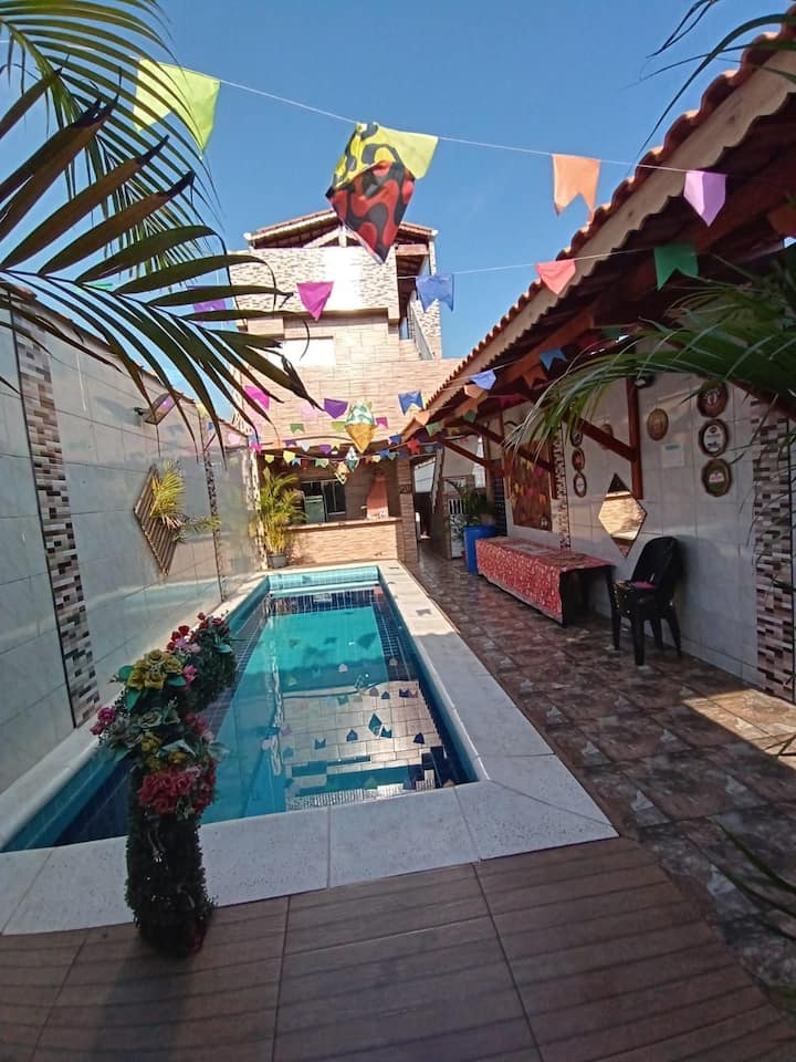 Casa Na Praia Para Festas Eventos Momento Especial - Praia Grande