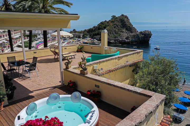 Beach Life With Private Jacuzzi - Naxos