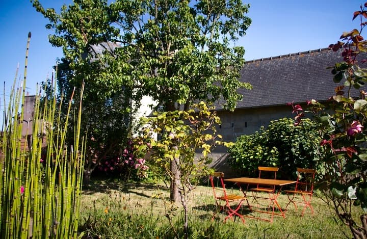 Maison Plouha Centre Avec Jardin Fleuri - Ty Ober - Plage de Plouha (Bréhec)