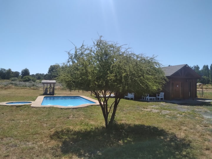Cabaña Con Piscina En Parcela Privada. - Bulnes
