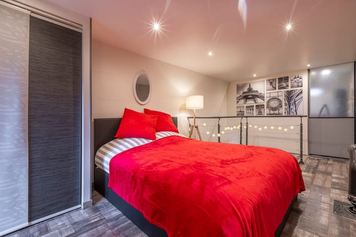 Red&grey | Duplex | Vieille Ville - Sévrier
