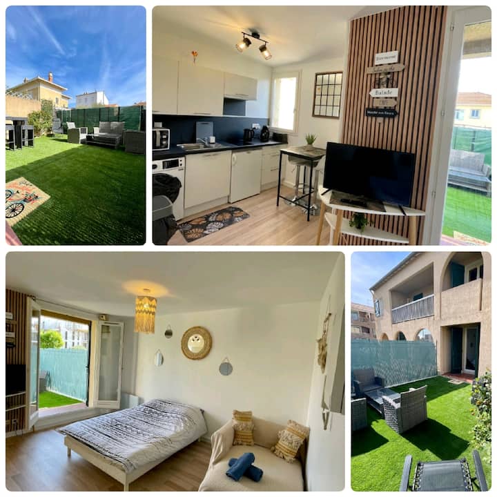 Studio Moana Avec Jardin Et Parking - La Londe-les-Maures