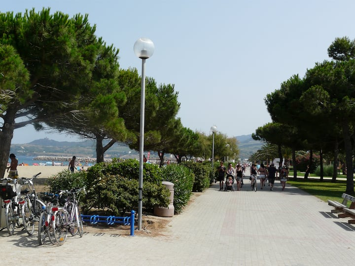 Deux Minutes A Pied A La Plage. Detendez-vous. - Argelès-sur-Mer