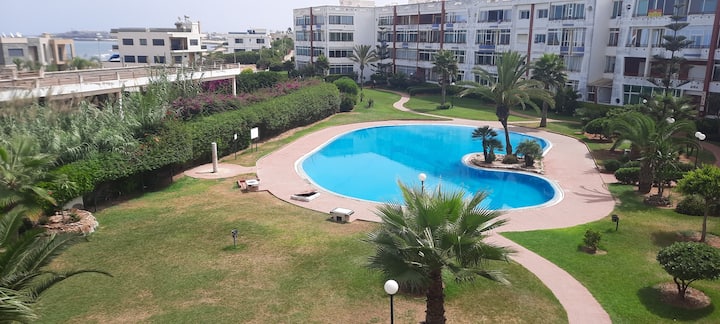 Appartement Vue Sur Mer Entièrement éQuipé - Mohammédia