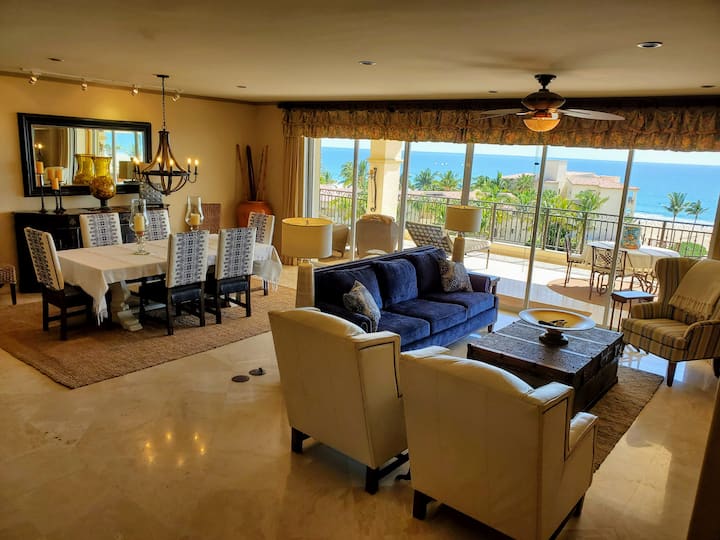 Lux-3 Bdrm Oceanfront Villa, San Jose, Sleeps 10 - San José del Cabo